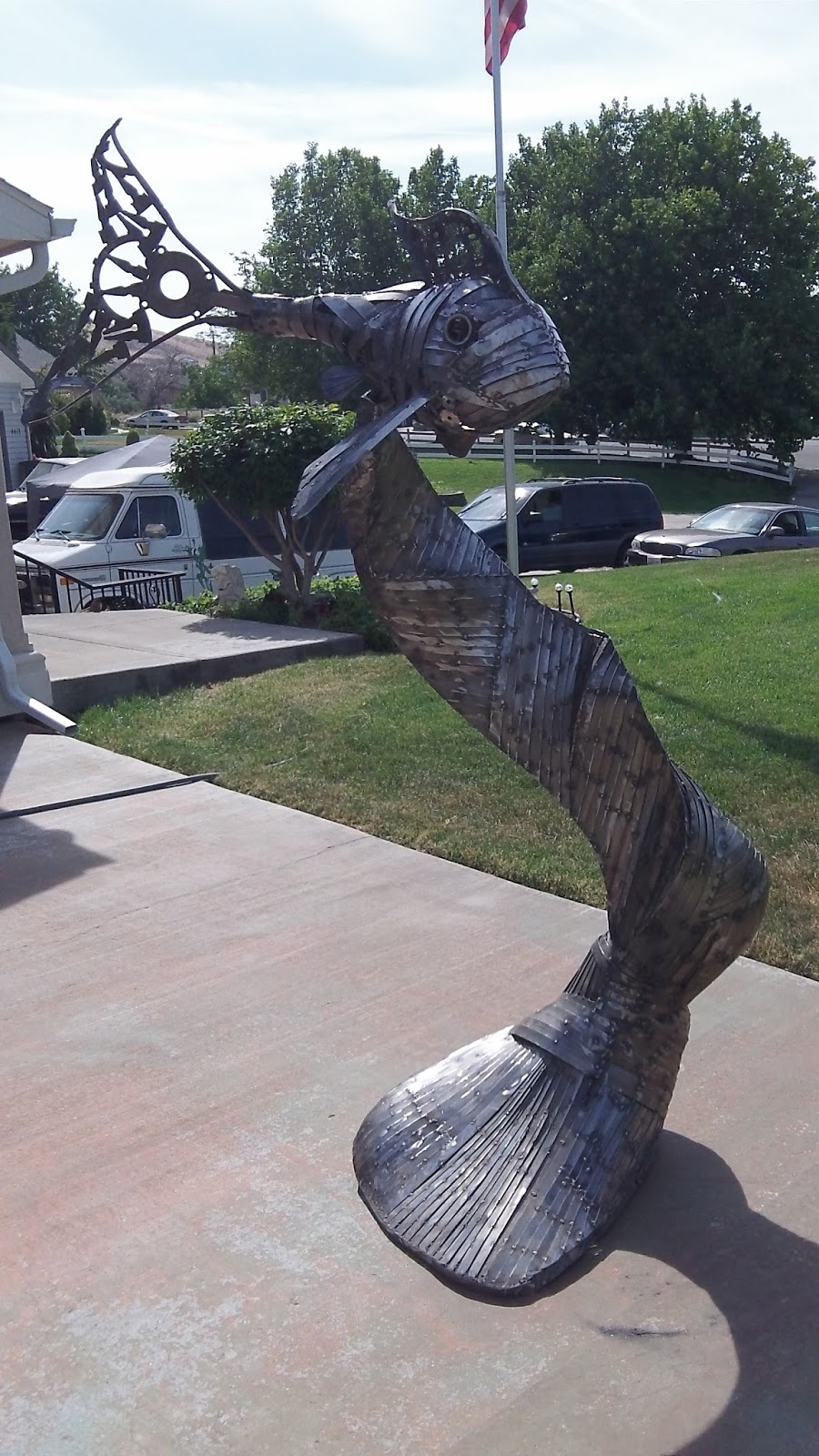 Sculptures by Nathan Robles: Fish Sculptures