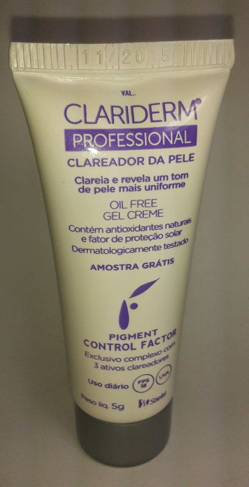 Miniaturas de Cosméticos e Amenities: Clariderm Professional clareador ...
