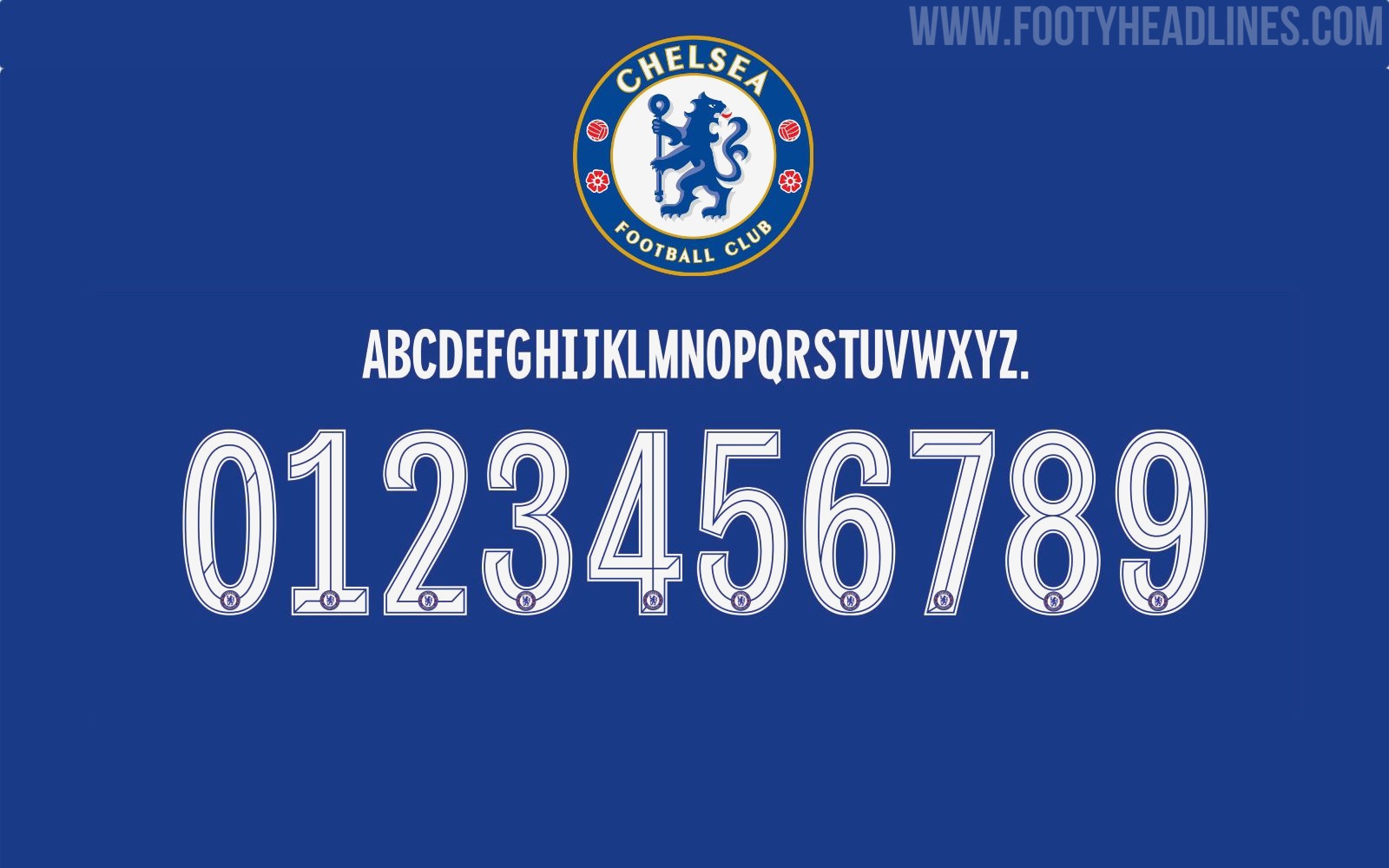 Chelsea To Keep 'Old' Kit Font For 2020-21 Season - Footy Headlines