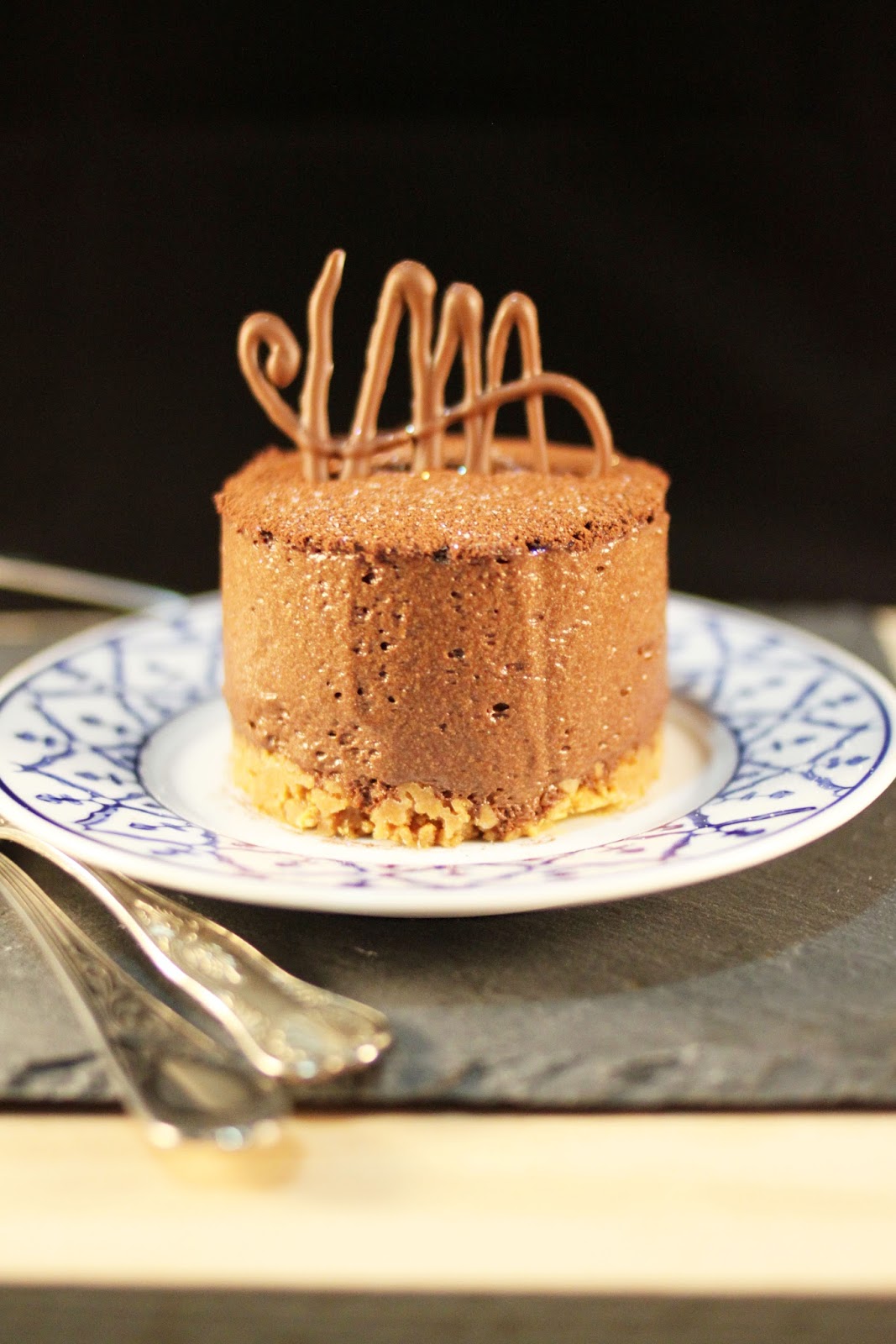 Chloé Délice: Le Délice { entremet individuel chocolat, spéculoos }