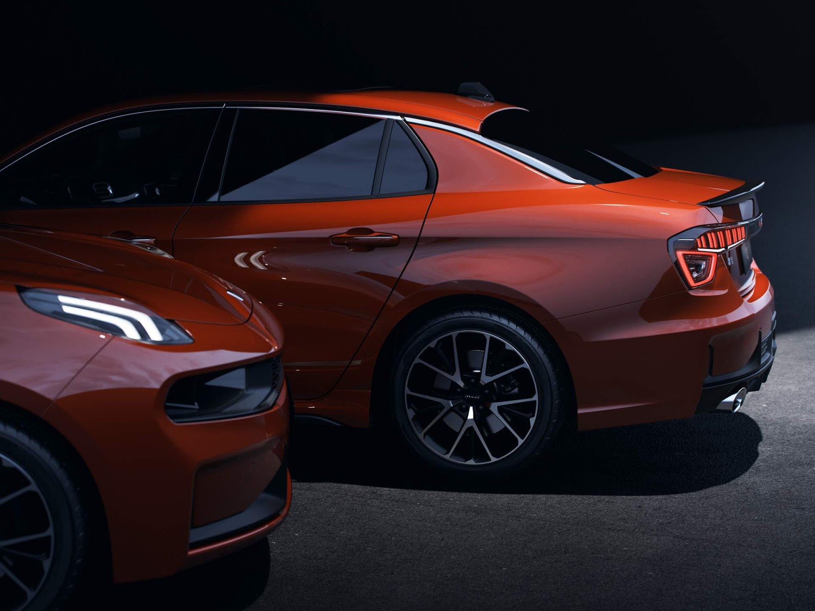 Lynk & Co 03: fotos oficiais do sedã premium da Geely