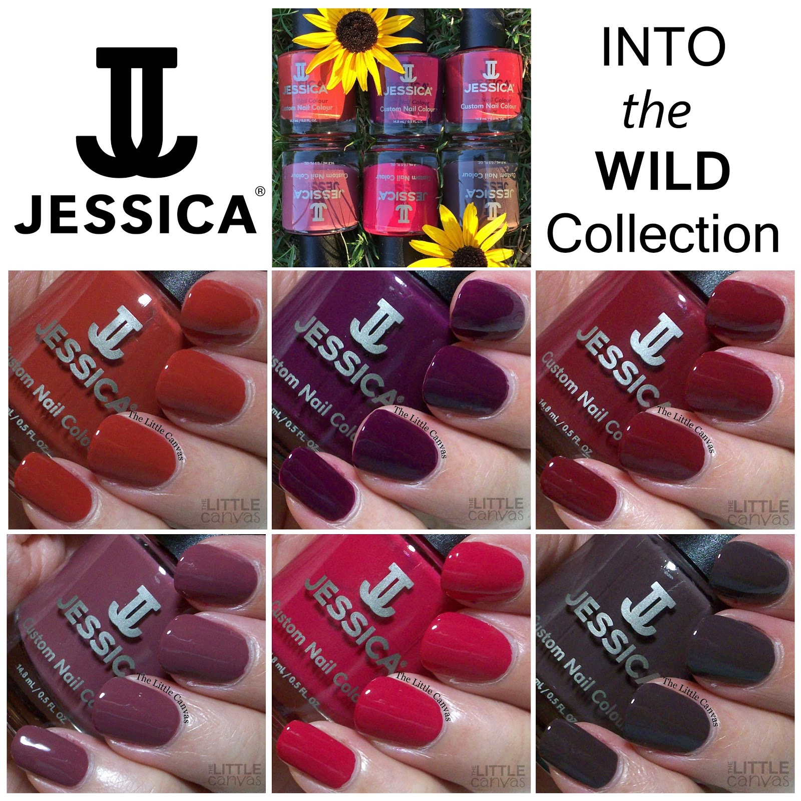 Jessica Cosmetics Into the Wild Collection Swatch and Review - The ...