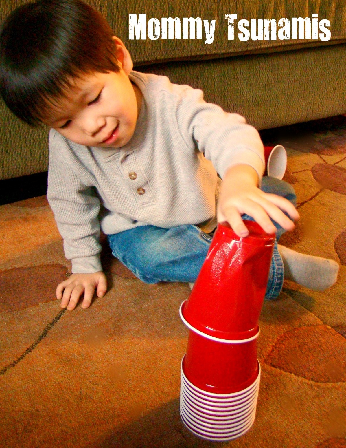 Mommy Tsunamis: Toddler Tuesday: Fun with Cups!