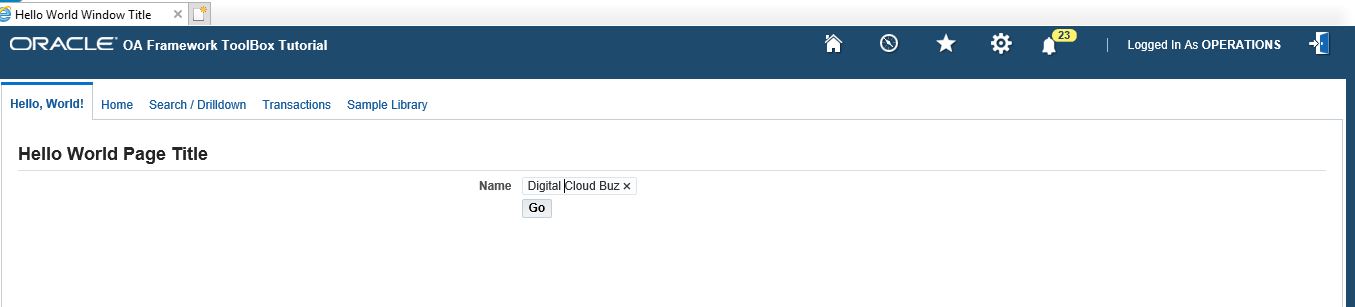 How To Setup OA Framework ToolBox Tutorial in Oracle Applications Framework - DIGITAL CLOUD BUZZ