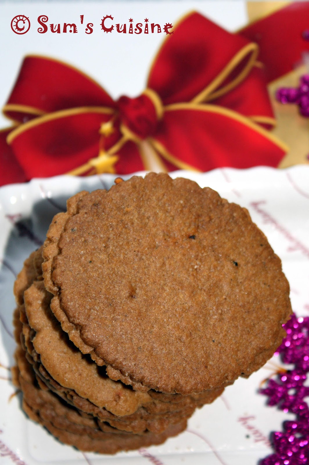 Sum's Cuisine: Svenska Pepper Kakor / Swedish Spice Cookies