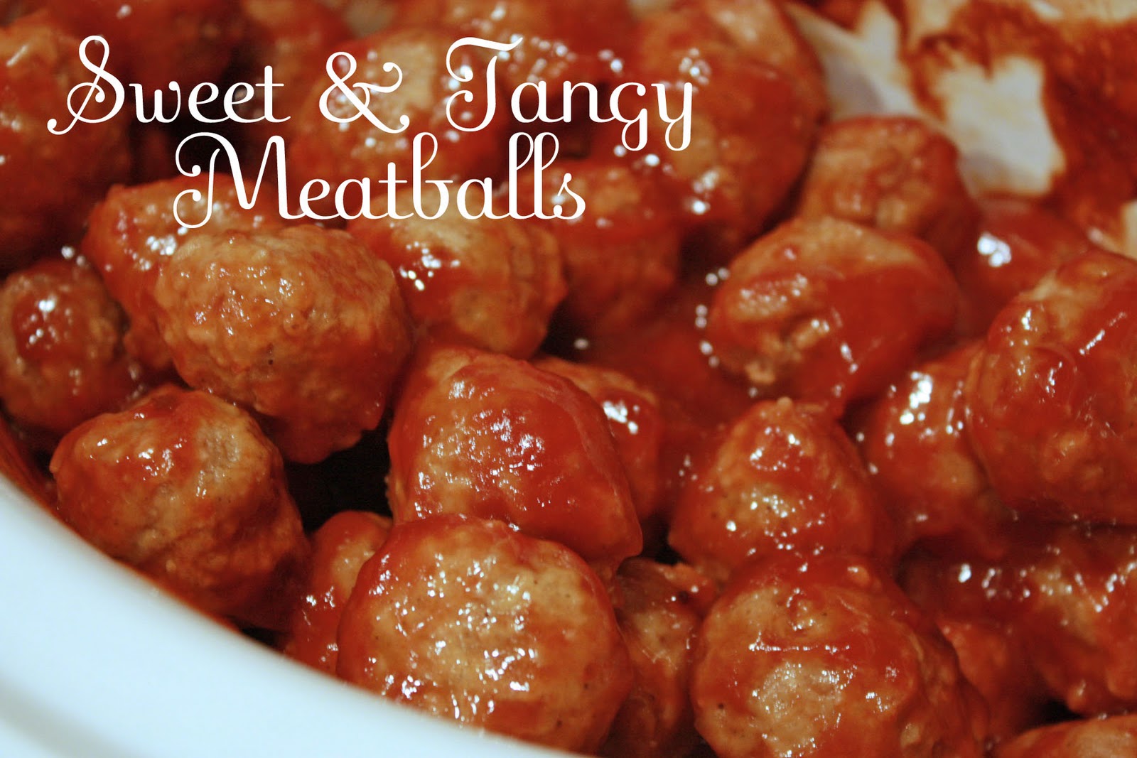 me & my scraps: sweet & tangy meatballs