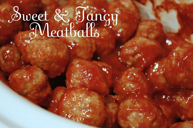 me & my scraps: sweet & tangy meatballs