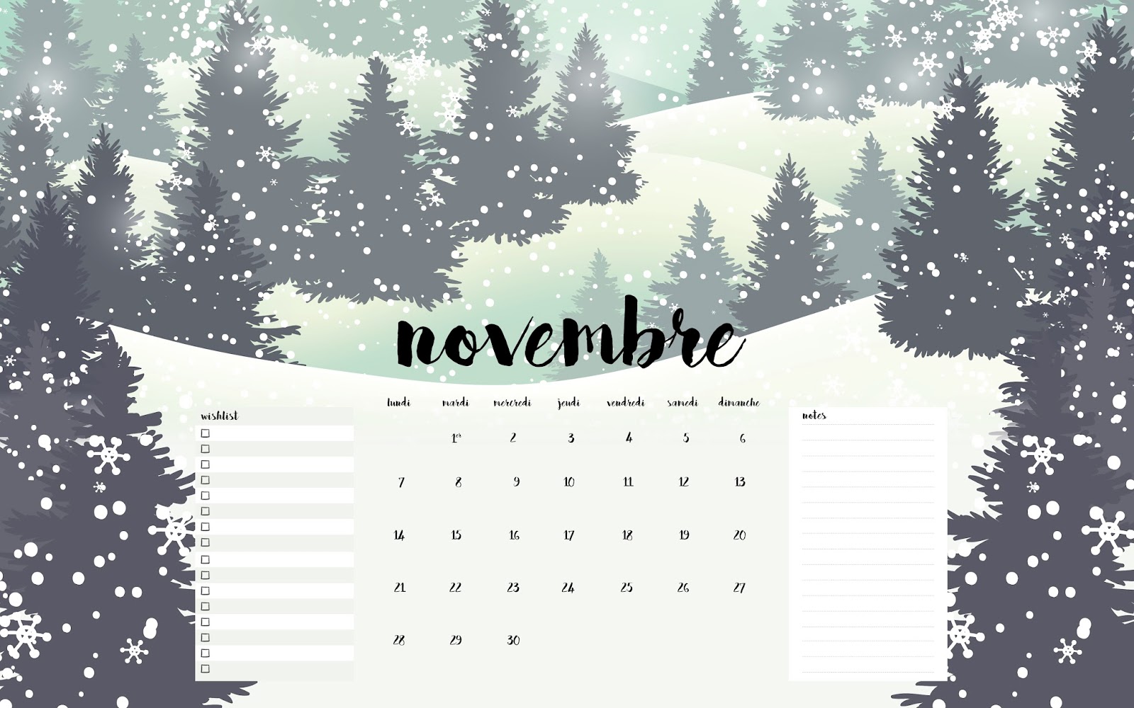 April Garden: Hello novembre - Calendrier du mois de novembre April Garden: Hello novembre - Calendrier du mois de novembre