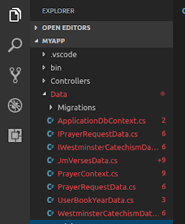 Mark's Musings: ASP.Net Core 2 with Postgresql on Linux Part 5: Data Model Layer, Etc.