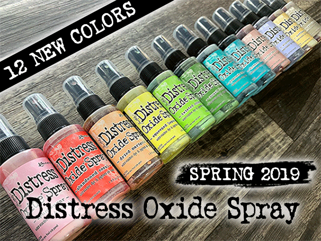 Stempeloase: Neue Distress Oxide Sprays und Deco Foil Metallix Gel