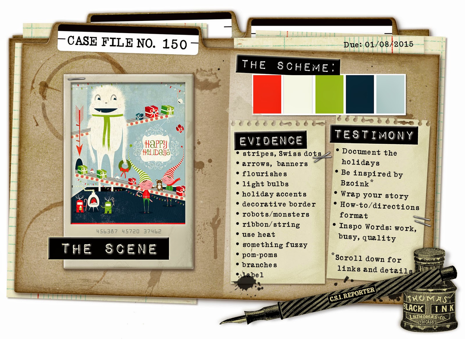 Little Scraps of Magic: The Birth of a Monster {CSI Case File No. 150}