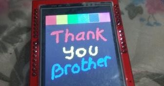 2.4" TFT LCD Shield (SPFD5408) Dan Arduino