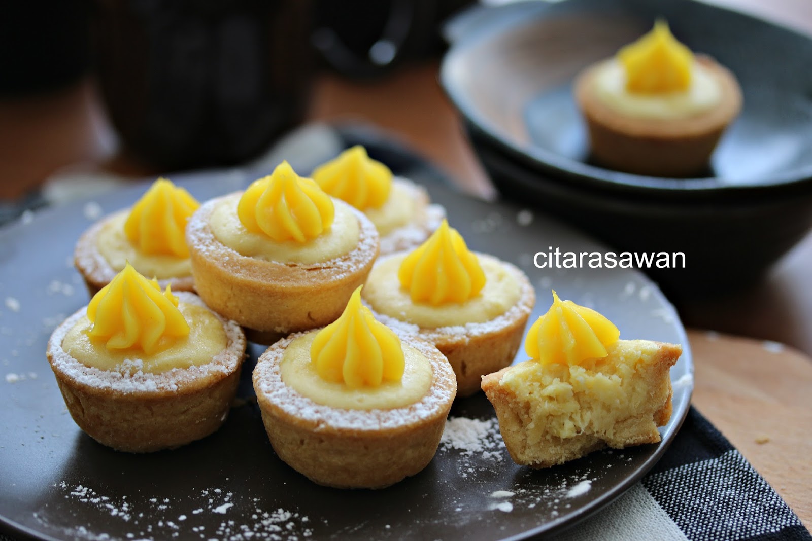 Durian Cheese Tart / Tart Keju Durian ~ Must Read!