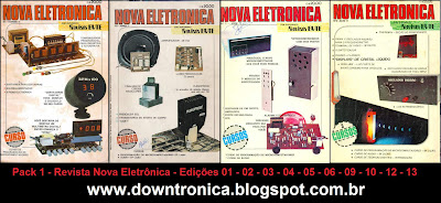 Coleção Revista Nova Eletrônica - 74 exemplares - Exclusivo ~ EletrônicaTWT