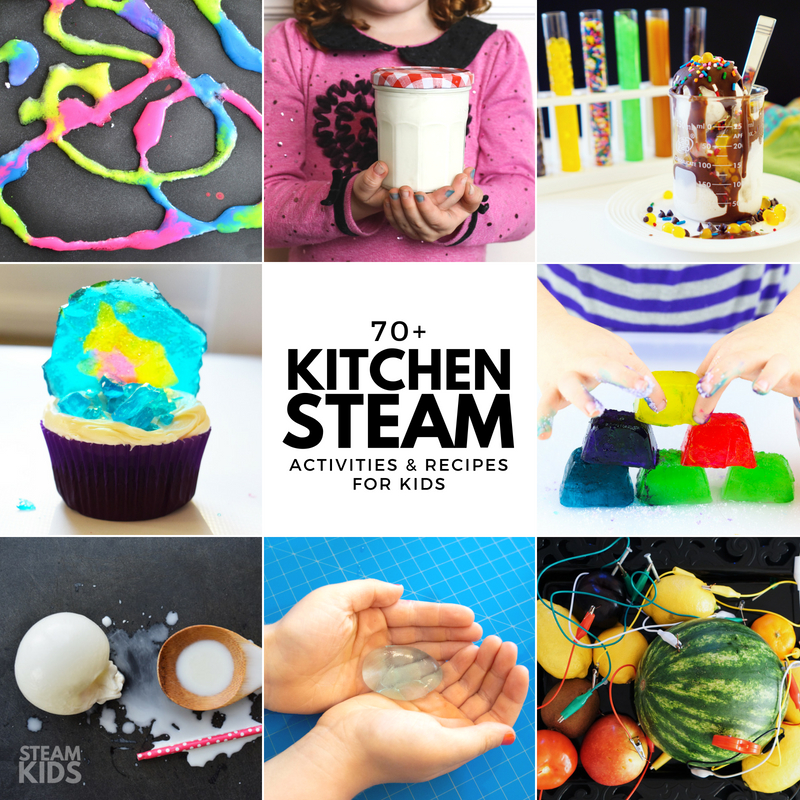 STEAM Kids Kitchen- 70+ Activities and Recipes for Creative Kids | Pink ...