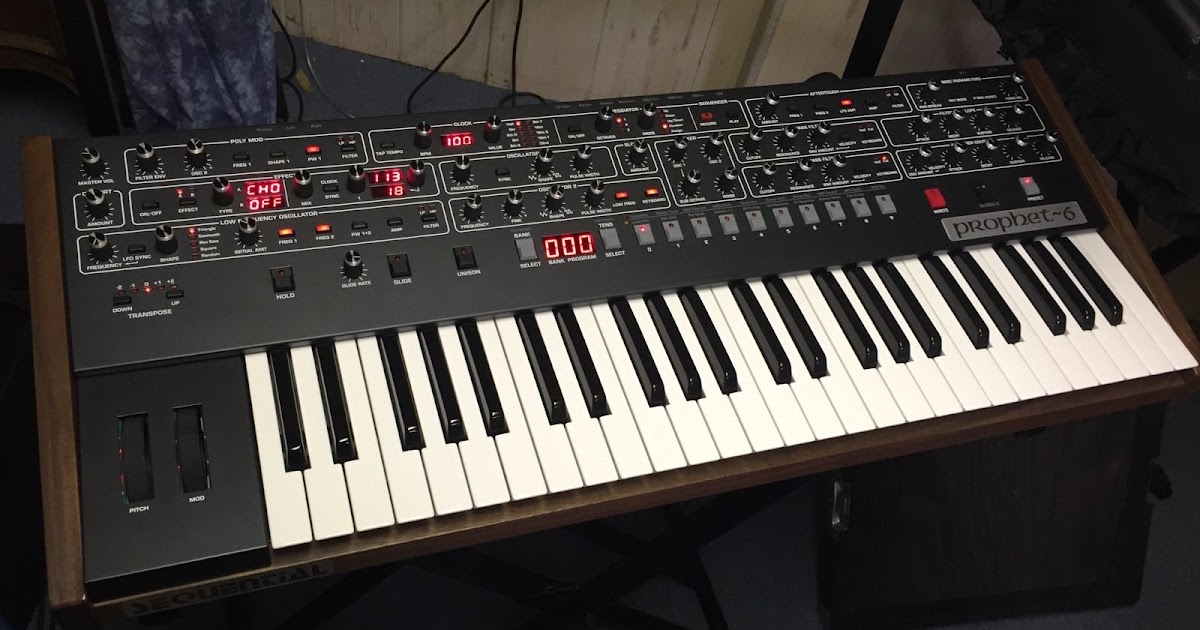 MATRIXSYNTH: Dave Smith Instruments Sequential Prophet 6 Polyphonic Analog Synthesizer
