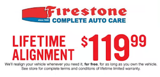 Firestone Complete Auto Care Lifetime Alignment $119.99 (Reg $179 ...
