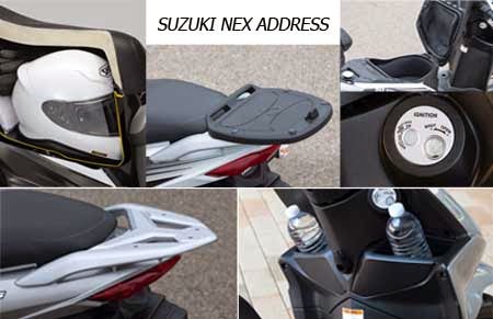 Review Suzuki Nex Address 2015 & Fitur Unggulannya | Spek Motor