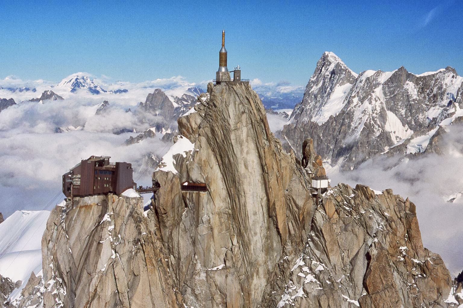 Pinceladas Actuales Pasarela Aiguille Du Midi