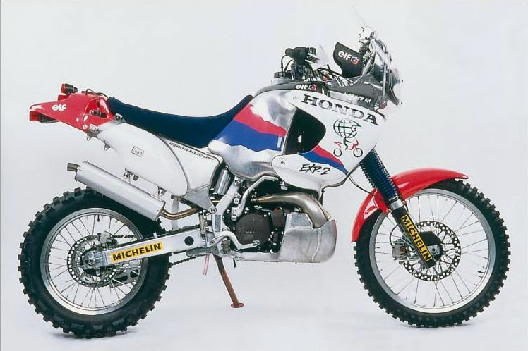 Daily Moto: Honda EXP-2 (2stroke) Experimental Rally Dakar 1995