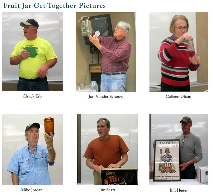 Findlay Bottle Show - Findlay Bottle Club - Ohio - Antique Bottles: Jar ...