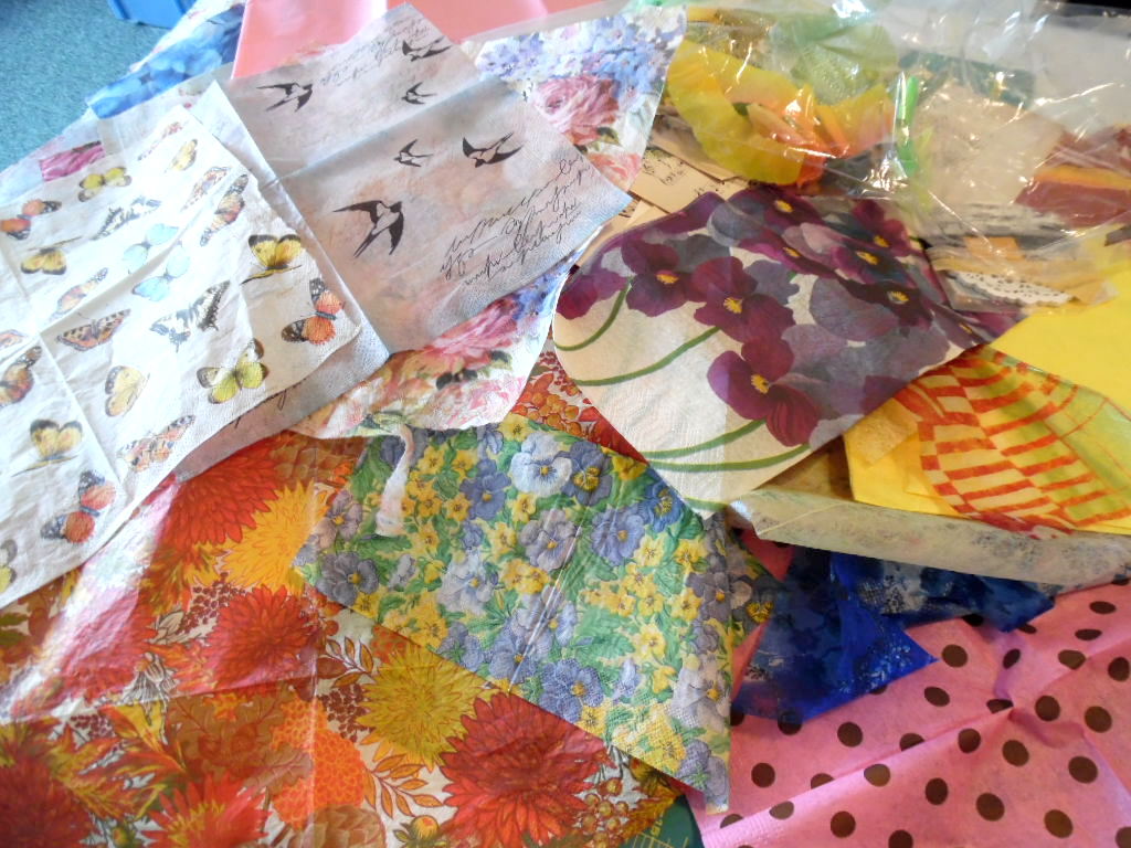 Tonny's inspiratie: Making fabric paper