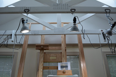 Chuck Larivey OPA, Oil Painter: A weeks worth of paint and canvas