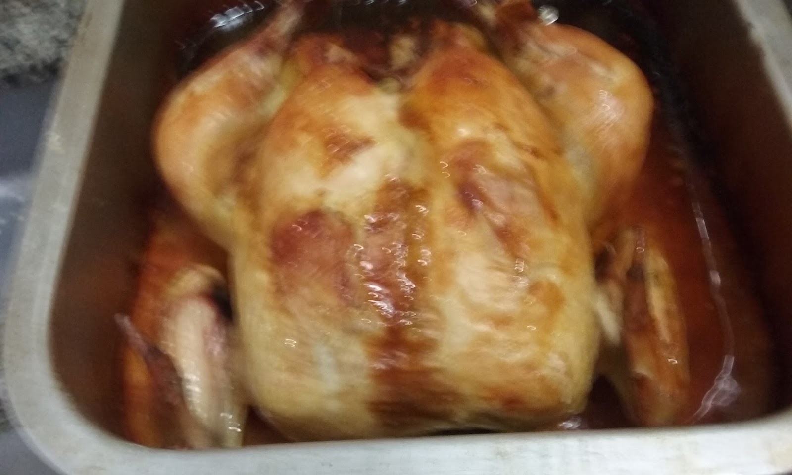 Baú da Nonna Antonieta - Brasil: Chester Assado Com Farofa Mista + Foto