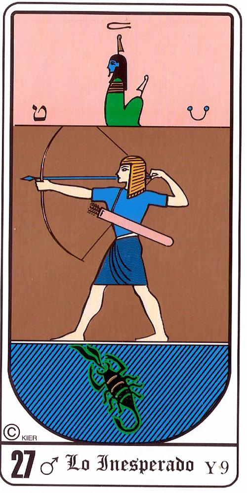 TAROT CAFE...: LO INESPERADO (Arcano Menor Nº 27 - TAROT EGIPCIO)