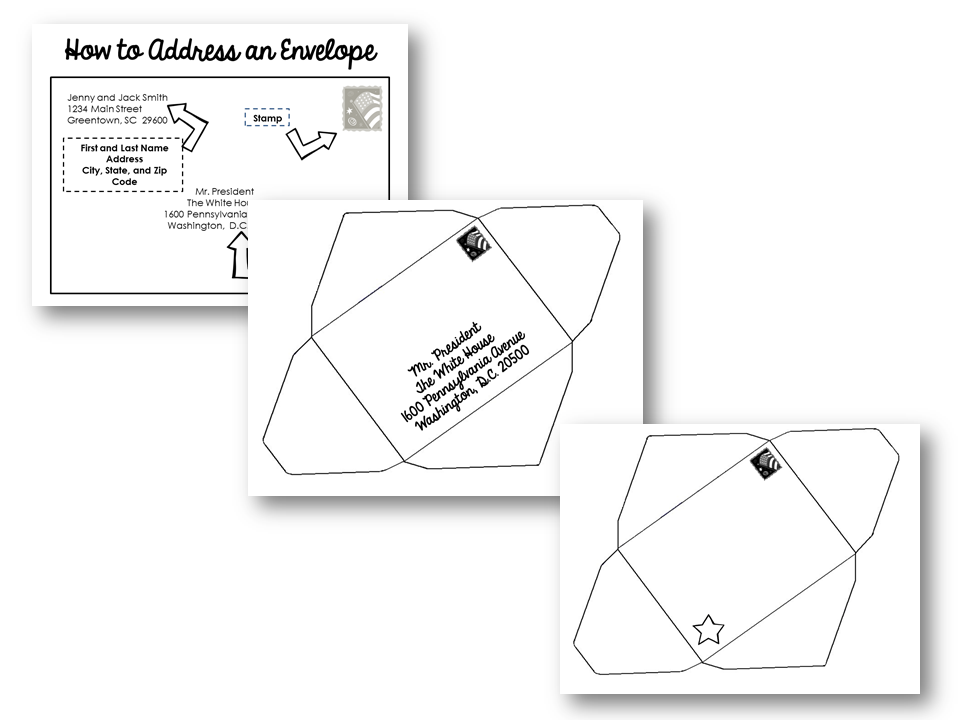 Teacher Deals and Dollar Steals!: Dear Mr. President...A Letter Writing ...