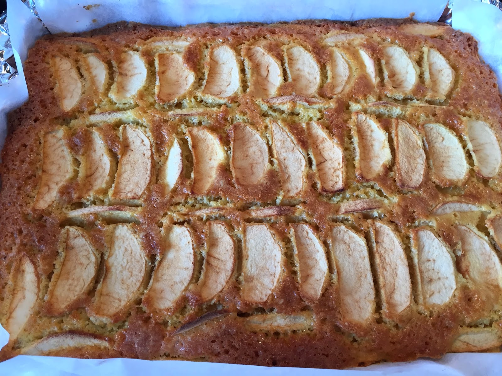 Babaduck: Calvados Apple Cake with Salted Caramel Mascarpone