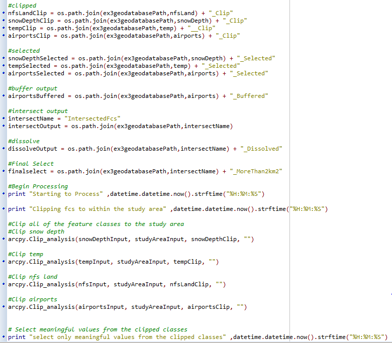 Geography 491: Python Scripting