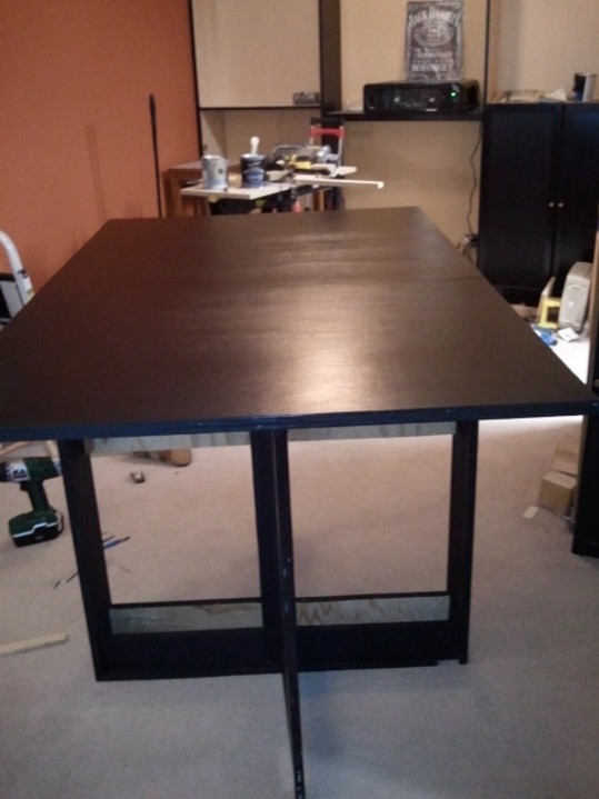 Gate Leg Table Project | All Night Pudding Snack Social