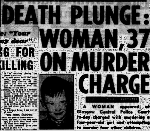 Old Glasgow Murders: Toryglen Street, Oatlands, March 28th 1961