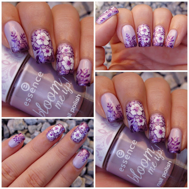Lavender floral nails | BPL-024 - insane4nails
