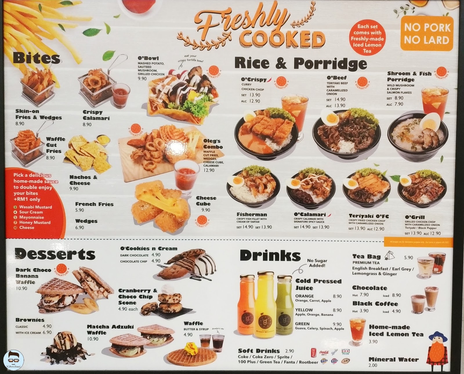 SGfoodfeed: OLEG - Cafe with waffle as sandwich