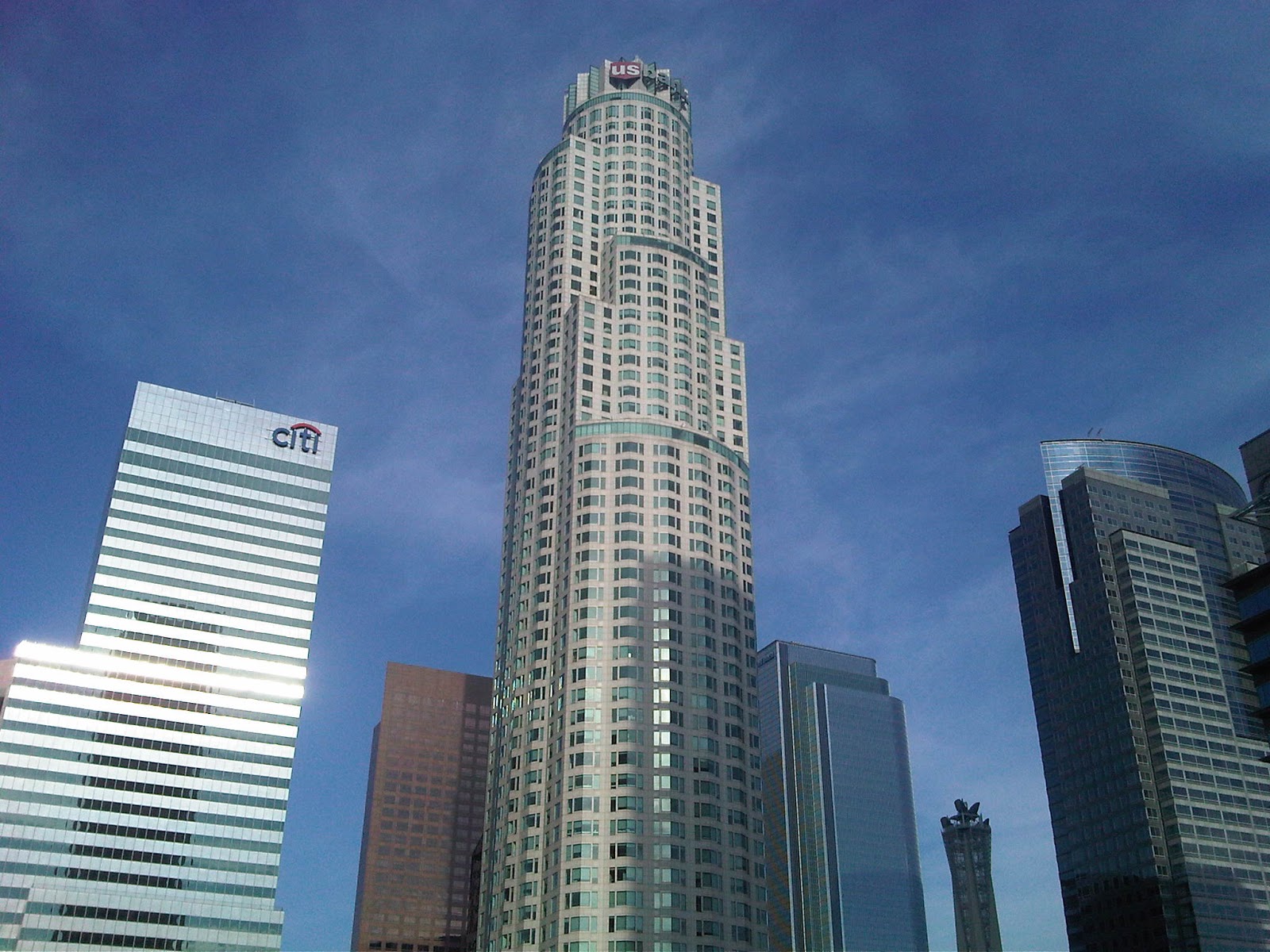 Map of Smog: Tall Buildings in Los Angeles