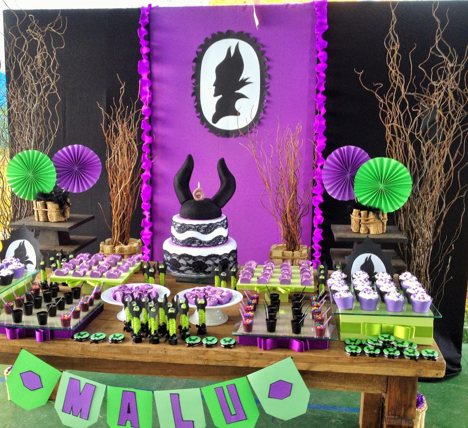 Festas Encantadas Brasília : Malevola para Malu!!