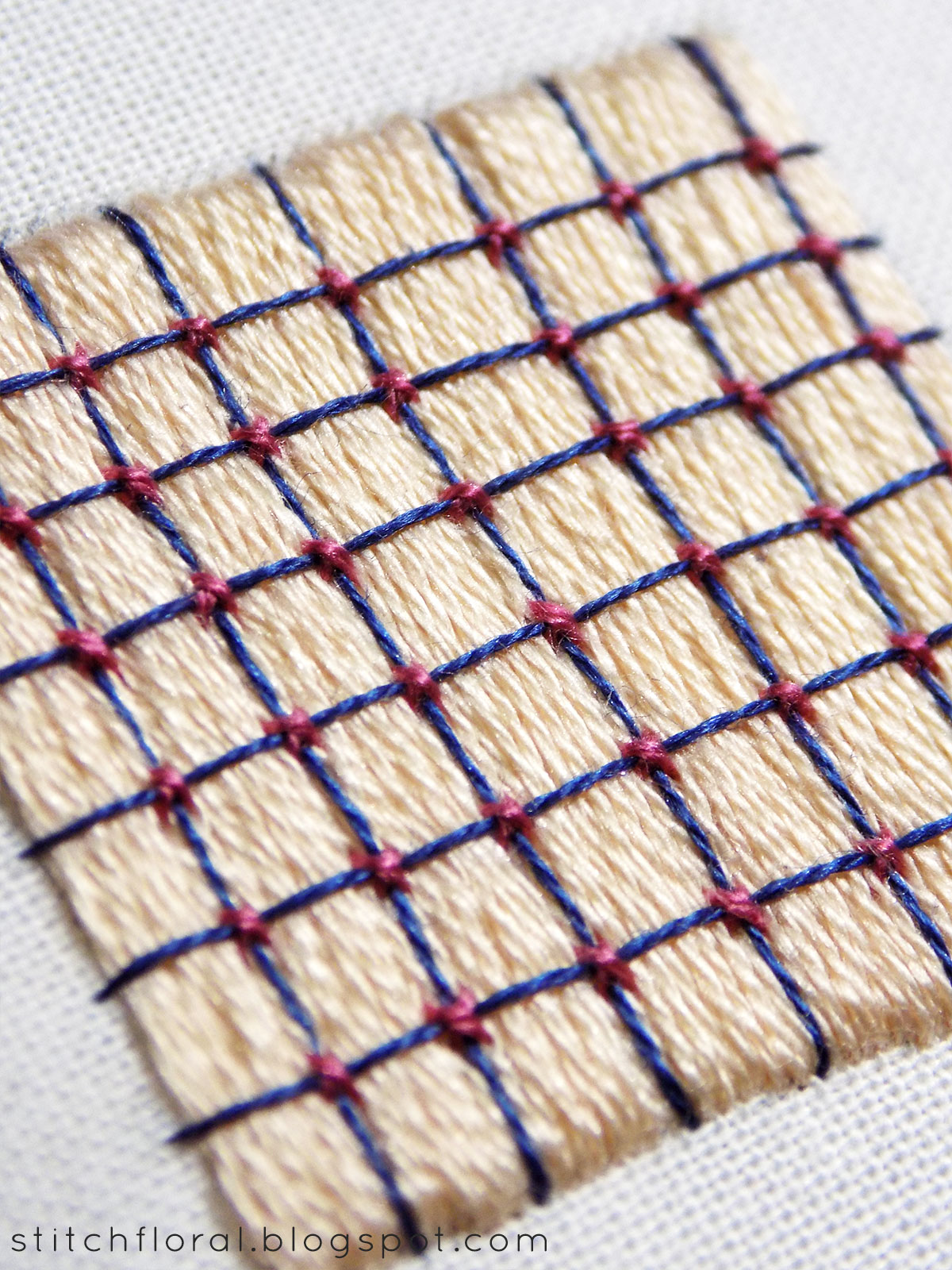 Lattice work basics - Stitch Floral