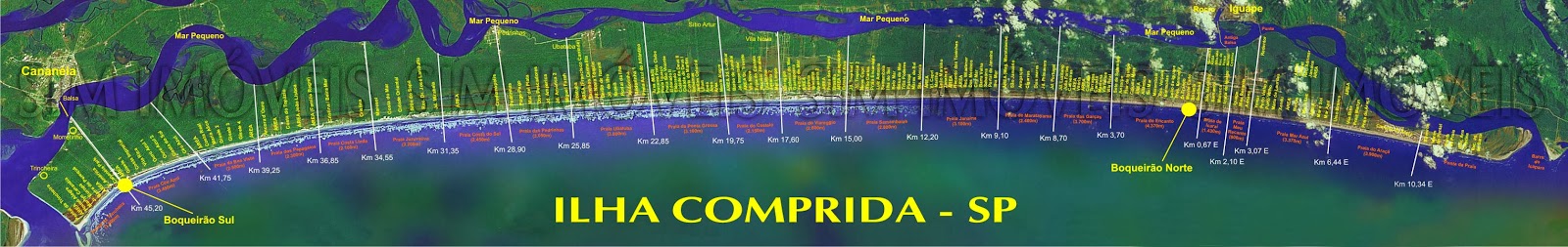 Ilha Comprida- SP: PRAIAS