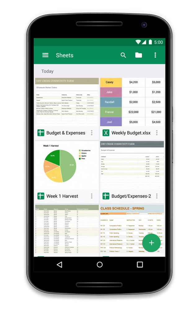 Cara Penggunaan Google Sheets di Perangkat Android - Warta IPTEK