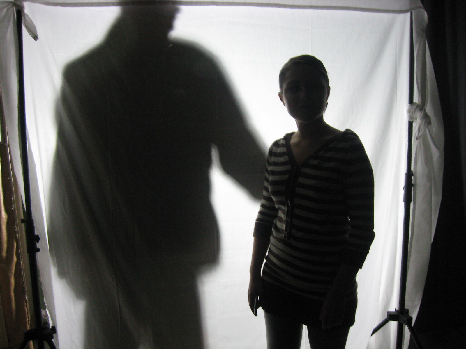 documentary photography: Shadow play