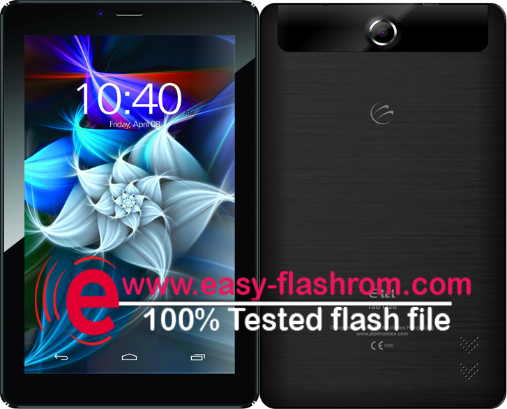 Etel Q20 TAB Flash File 100% Tested - easyflashrom