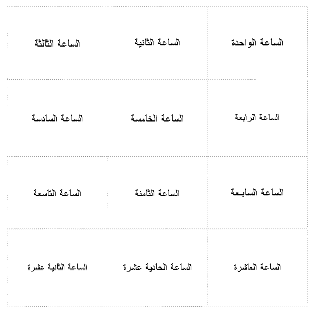 Arabic Vocabulary | TJ Homeschooling