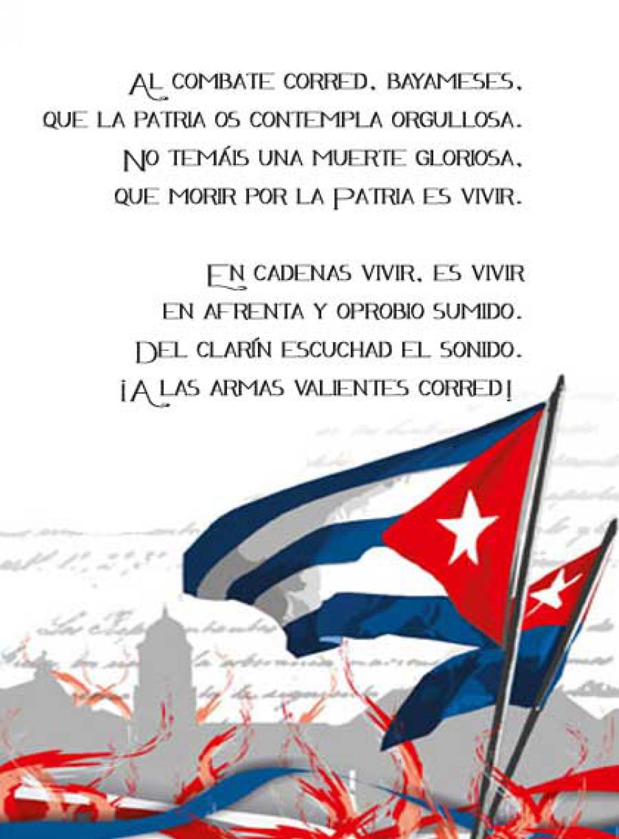 Letra Original Himno Nacional De Cuba Ejemplos De Formato De | Images ...