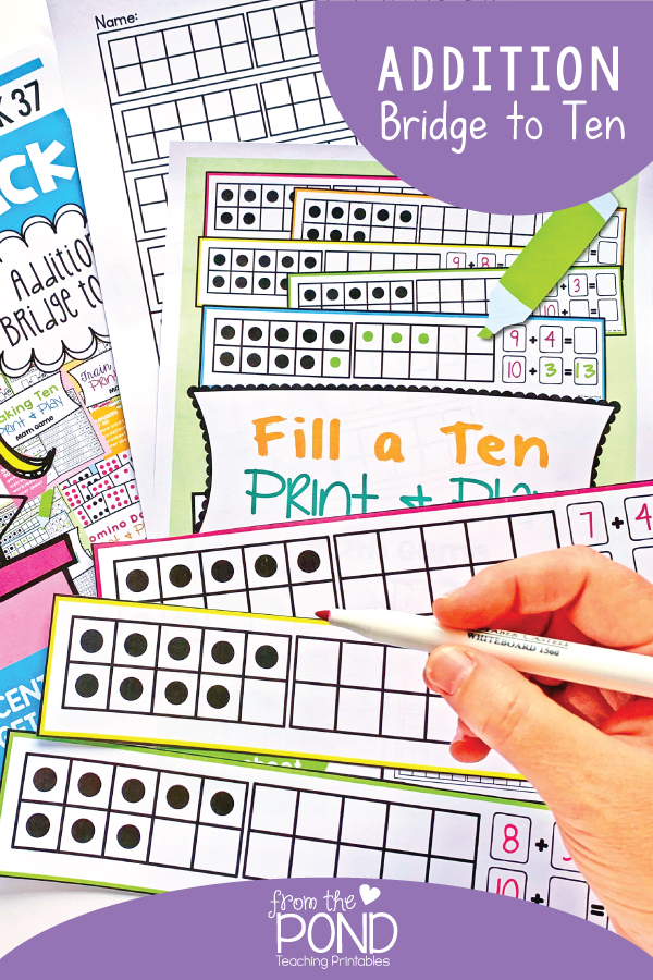 Bridging Strategy for Addition | From the Pond