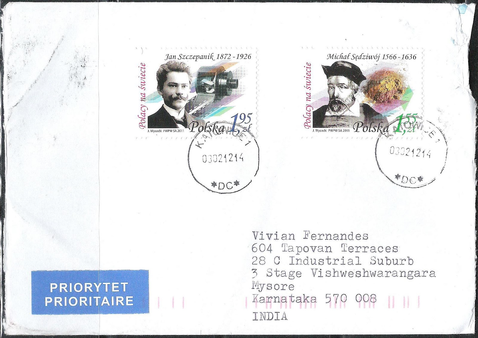 My Postage Stamps Collection: Cover - Poland