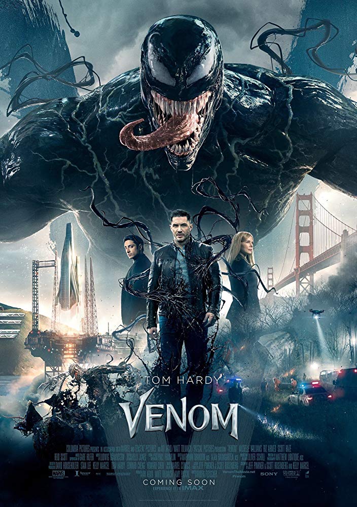 Venom - DVD, sofá e pipoca