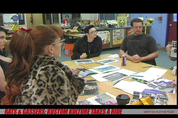 Go-Kustom: Rats & Gassers Filming Pin-Up Calendar Meeting