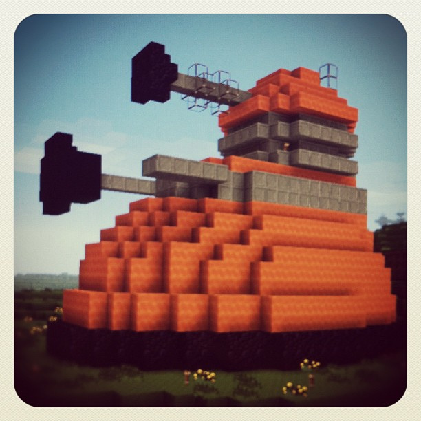 Daleks of the Day: Minecraft Dalek
